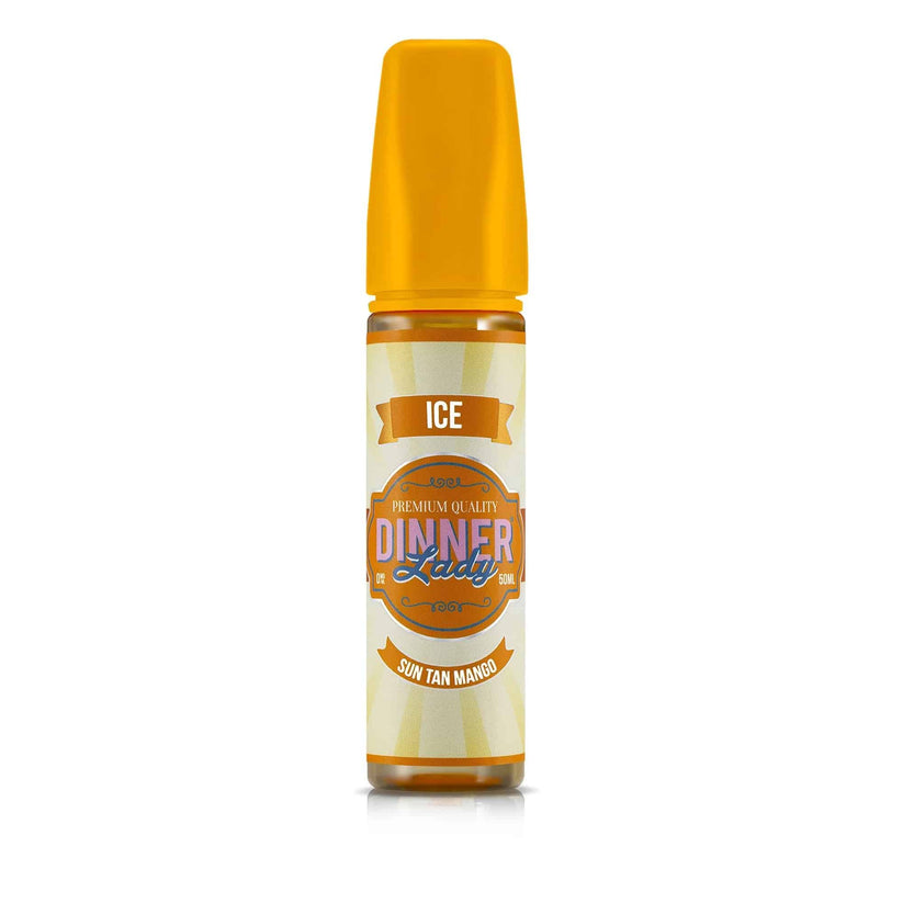 Dinner Lady Ice E Liquid - Sun Tan Mango Ice – Vape Stars