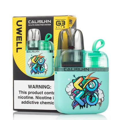 Uwell Caliburn G3 Lite Koko 25W Pod System – Vape Stars